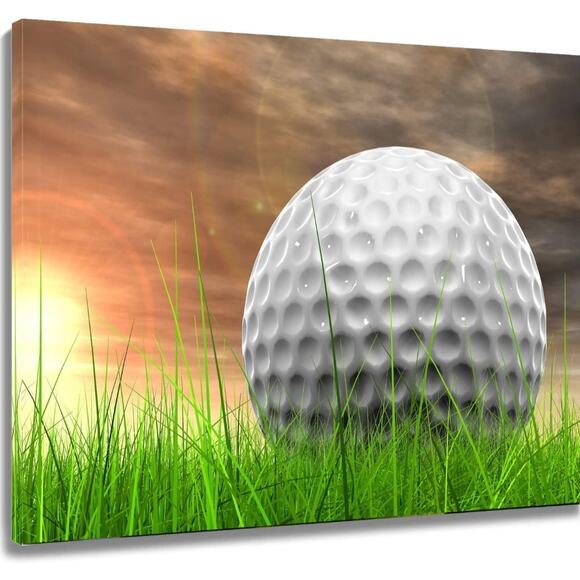 None | Art | New Golf Picture Frame Poster 6 X 2 | Poshmark